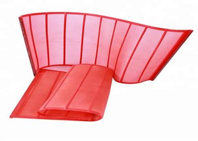 China High Frequency 0.39mm Polyurethane Vibrating Screen Mesh 1040x700mm for Mining for sale