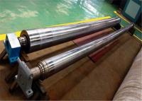 China Metal Rubber Cover Spreader Roll 2500mm Diameter Paper Making Machine Parts for sale