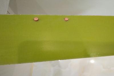 China 76mm Epoxy Resin Doctor Blade for Paper Mill 185°C Glass Fiber for sale