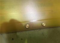 China Epoxy 45 Degree Doctor Blade Paper Making Machine Parts 1.5mm 78mm for sale