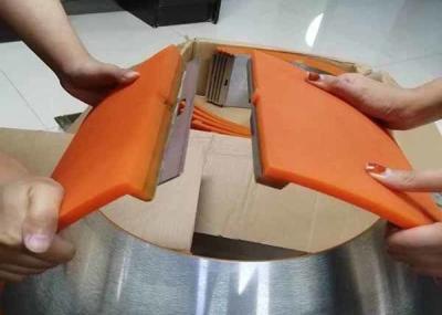 China Horse Mouth Web Gripper 10mm PU Anvil Cover for Steel Cutting Die for sale