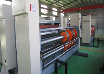 China 1450x2600mm Chain Feed Two Color Printer Slotter Machine for sale