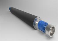 China Carbon Aluminum Alloy 1600mm Dia Breast Roller for Paper Machine High Rigidity for sale
