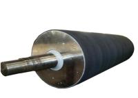 China Carbon Aluminum Alloy 1600mm Dia Breast Roller for Paper Machine High Rigidity for sale