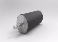 China Stainless Steel Rubber Cover Breast Roller 460mm Dia for Paper Machine for sale