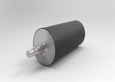 China Stainless Steel Rubber Cover Breast Roller 460mm Dia for Paper Machine for sale