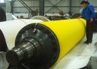 China Alloy Rubber Covered 1800mm Press Roller for sale
