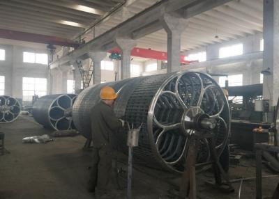 China 316L Stainless Steel Cylinder Mould 1250mm Paper Making Machine Parts for Pulp for sale