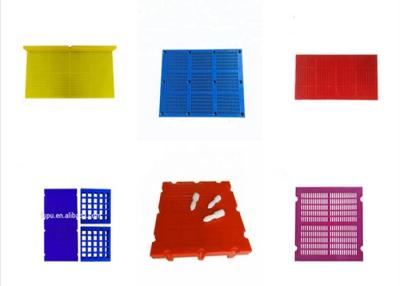 China 610x610mm Customizable Polyurethane Screen Mesh for High Efficiency Dewatering and Vibrating Screening for sale