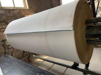 China 8mm Cotton Corrugator Double Facer Belt with 350℃ Heat Resistance for Cardboard Production for sale