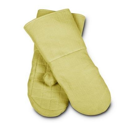 China 37cm Two Fingers Heat Resistant Kevlar Work Gloves for sale