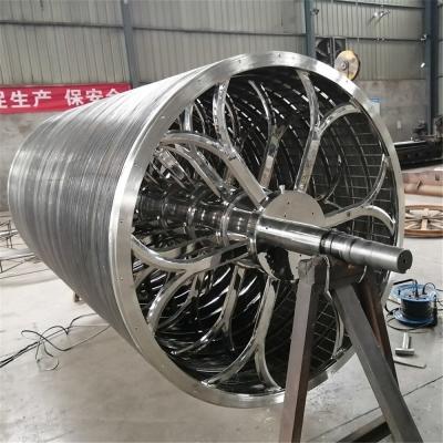 China SS304 Paper Making Machine Cylinder Mould 1000mm-5000mm Working Face for sale