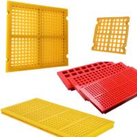 China High Screening Efficiency Polyurethane Dewatering Screen Panels with Long Service Life and Anti-Blinding Features for sale