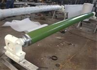 China Nbr Cover Ss Banana Roller For Rewinder Machine for sale