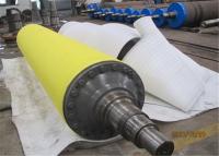 China Curved Rubber Stainless Steel Expander Roll 80-180mm Diameter Paper Making Machine Parts for sale