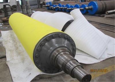 China Curved Rubber Stainless Steel Expander Roll 80-180mm Diameter Paper Making Machine Parts for sale