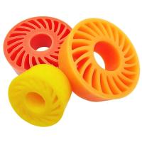 China Corrugator Cardboard Production Line Polyurethane Crush Wheels for sale