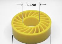 China Polyurethane No Crush Sun Wheel 165x65x50mm for Corrugated Producing Line Parts for sale
