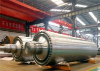 China Carbon Steel Shell Rubber Cover Jumbo Press Roll for sale