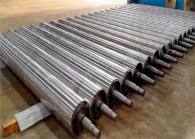China Paper Machine Cast Iron Hubs Felt Roller 2500 M/Min Guide Roller for sale