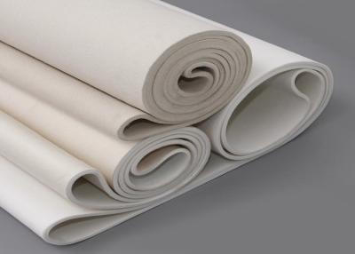 China 100% Teijin Nomex Needle Felt for Roll to Roll Heat Press Machine 2800g/m2 for sale