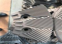 China DD500 Double Refiner Disc 17-57 Inch Paper Pulping Machine Spare Parts for sale