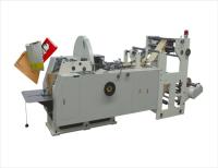 China Fully Automatic Kraft Paper Bag Making Machine 330mm Width 120 Bags Per Minute Customizable for sale