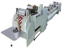 China High Speed Plc 180g/M2 Kraft Paper Bag Making Machine for sale
