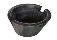 China Composite Carbon Fiber Felt Cylinder 150MPa High Temperature Insulation PAN-CF for sale
