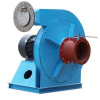 China High Strength Low Alloy Steel Industrial Centrifugal Cooling Fan - 80°C Max Temperature, 150 mg/m³ Dust Capacity for sale