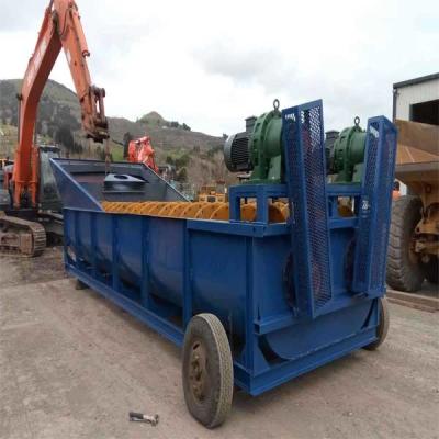 China Spiral Sand Washing Machine 20-60 t/h Capacity 7.5 kW Power for Efficient Sand Cleaning for sale