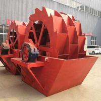 China Bucket Wheel Type Sand Stone Washer 50-100 tph High Cleaning Efficiency for sale