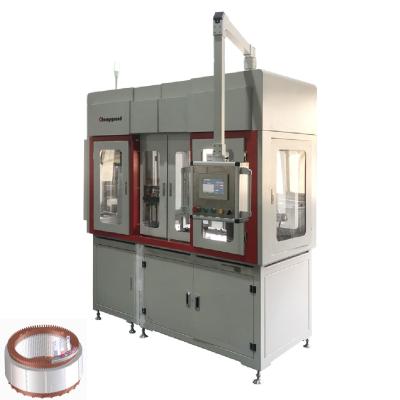 China Flat Wire Stator Assembly Line Widening Motor Winding Flat Wire Making Machine OEM for sale