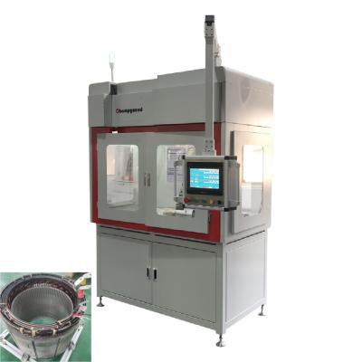 China Needle Flat Cutting Electric Motor Field Flat Wire Winding Machine Automatic for sale