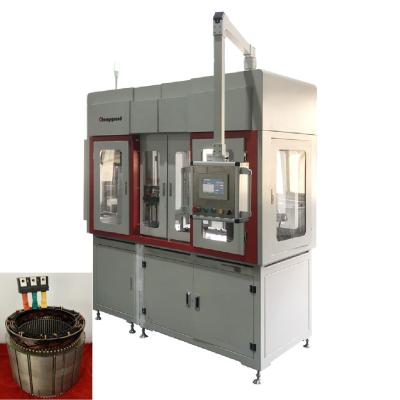 China Automated Stator Motor Rotor Flat Wire Winding Machine PLC Program for sale