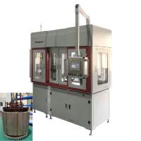 China Electric Flat Wire Motorcycle Automatic Motor Winding Machine For Single Stator for sale