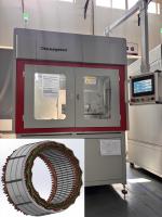 China 270mm Commercial Van Truck Stator Flat Wire Winding Machine For DC AC Motor for sale