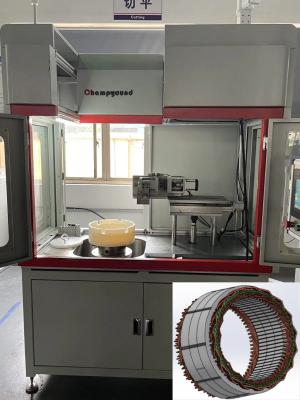 China Armature Flat Wire PMSM Motor Cutting Machine For Truck Stator Custom for sale