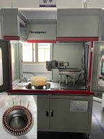 China 4 Layer Stator Automatic Motor Flat Wire Cutting Machine PLC Programmed for sale