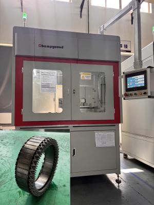 China Aircraft Needle Stator Motor Flat Wire Cutting Machine 6KW 380V for sale