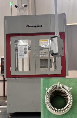 China Outboard Stator Flat Wire Motor Winding Machine Fully Automatic 3.5KW 380V for sale
