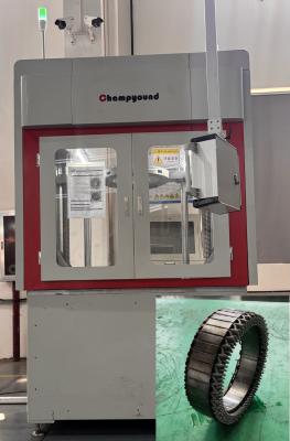 China Aircraft Stator Flat Wire Electric Motor Rewinding Machine Automatic Twisting for sale