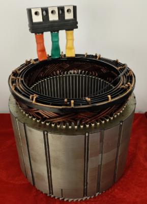 China Silicon Steel Hairpin Stator OD280mm 6-Layer Flat Wire Winding, for High-Torque Motors for sale