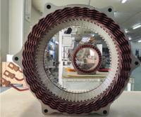 China Silicon Steel Pancake Stator OD270mm 10-Layer Flat Wire Winding, for In-Wheel & Direct-Drive Motors for sale
