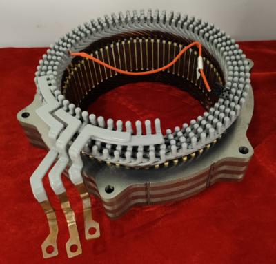 China Silicon Steel Pancake Stator OD270mm 10-Layer Winding, for Robotics & Direct-Drive Systems for sale
