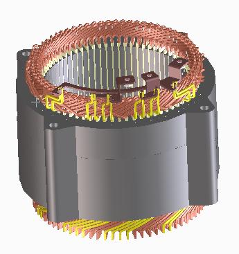China High-Density Hairpin Stator OD220mm/10L/116mm Stack, High Efficiency, IATF16949:2016 Certified for sale
