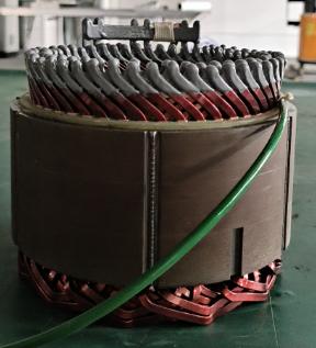China 155mm OD 4-Layer Hairpin Stator, 70mm Stack, PMSM for Drones & Small Industrial Pumps for sale