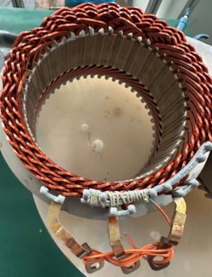 China Silicon Steel Hairpin Stator OD180mm 6-Layer Flat Wire Winding, OEM Manufacturer for Robotics for sale