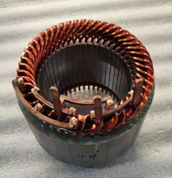 China Hairpin Stator OD140mm 2-Layer Winding, OEM Manufacturer for Light-Duty Motors for sale