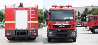 China MAN 5T Water Foam Tank Fire Fighting Truck Specialized Vehicle Price China Manufacturer for sale